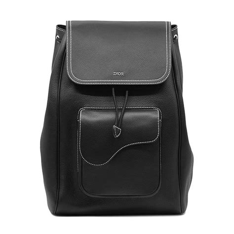 DIOR 디올 Saddle 백팩 블랙 그레인 송아지 가죽 1ADBA041YKK H00N 믿고 사는 즐거움 SSG