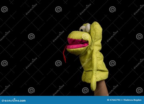 Hand With Puppet Stock Image Image Of Playing Leisure