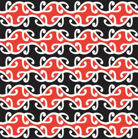 10 Kowhaiwhai Patterns Stock Illustrations Royalty Free Vector