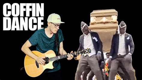 Coffin Dance MEME Astronomia Acoustic Guitar Cover YouTube