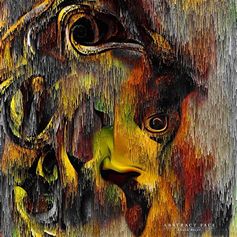 Abstract Face Bruce Rolff Digital 2023 Rexpressionistart