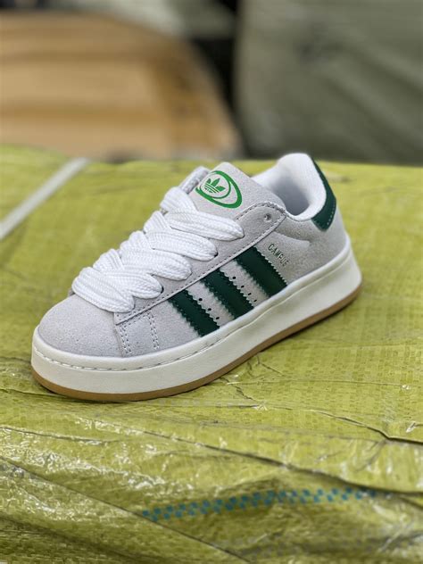 Adidas Campus Sneakers Whitegreen Hiii Style