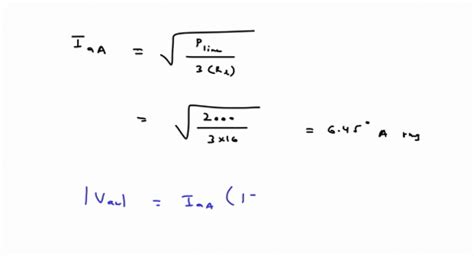 SOLVED Given The Three Phase Circuit Illustrated Below Two Balanced