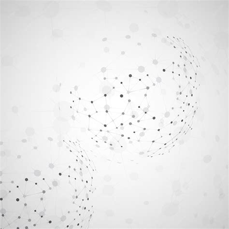 Premium Vector Molecular Structure Network Connection Abstract