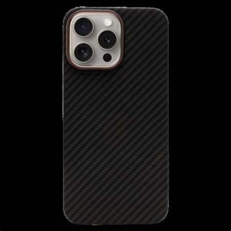 Карбоновый чехол CasePro Premium Carbon Case with MagSafe Black для ...