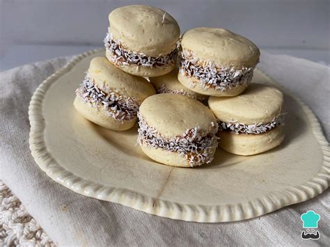 Alfajores de maicena con aceite Receta FÁCIL