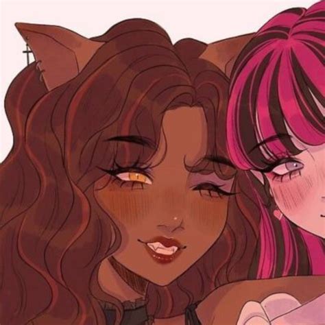 Cute Monster High Matching Pfp For Girls Draculaura And Clawdeen Wolf