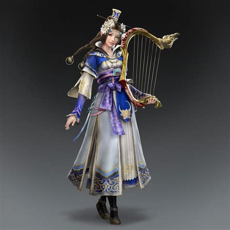 Cai Wenji Art Dynasty Warriors 8 Empires Art Gallery