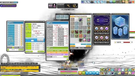 新楓之谷v255拔裝 主屬29神之子solo黑魔法師 Youtube