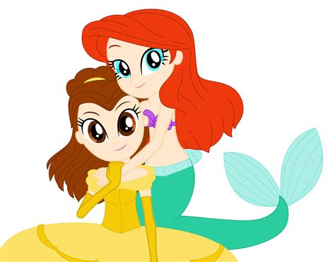 Ariel X Belle Besties By Caitlinsparkle On Deviantart