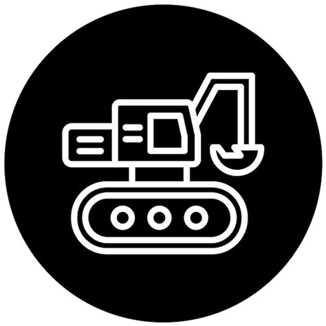 Premium Vector Vector Design Digger Icon Style