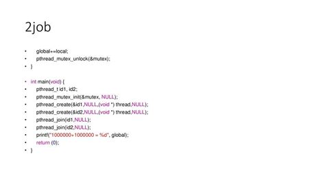 Pthread Ppt Download