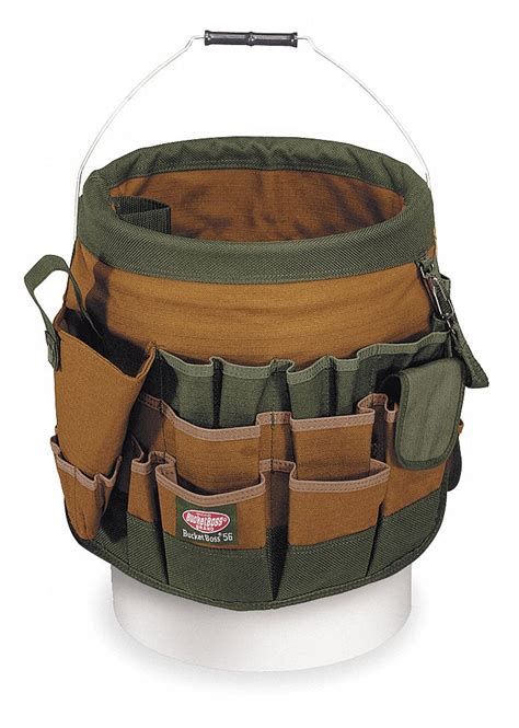 Bucket Tool Organizer Polyester Grainger
