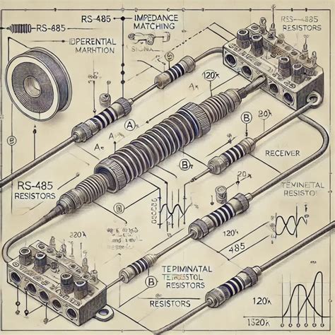 The Role And Implementation Of Terminating Resistors In Rs 485 Communication Just Measure It