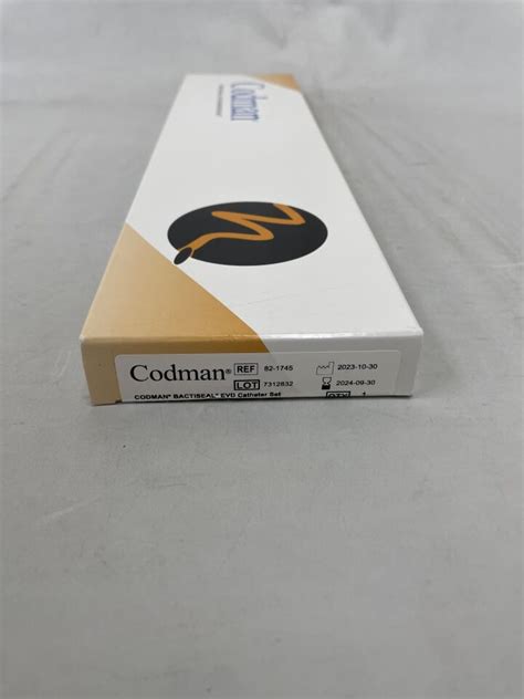 Nuevo Integra 82 1745 Codman Bactiseal Evd Catheter Set 35cm