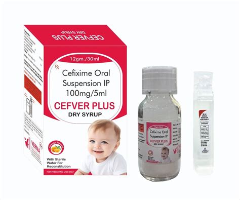 100 Mg Cefixime Oral Suspension At ₹ 8030bottle Cefixime Dry Syrup