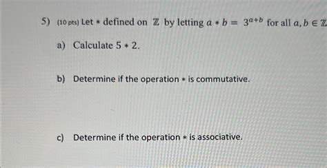 Solved Let Defined On Z By Letting A B 3a B For All Chegg Com