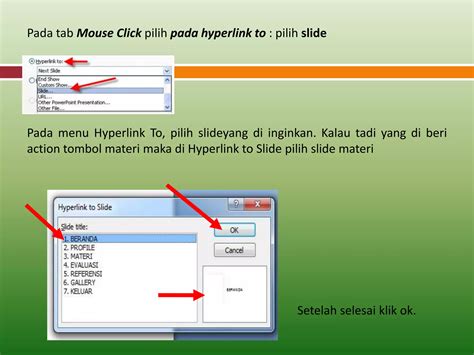 01 Membuat Tombol Menu Hyperlink Di Power Point 2007 Pptx