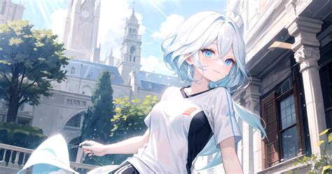Aiイラスト 原神フリーナ スポーツウェア Akabarinのイラスト Pixiv
