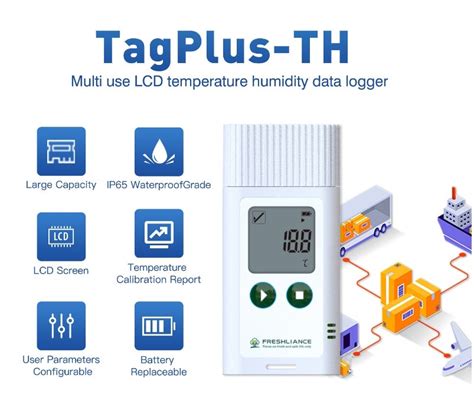 Cold Chain Container Temperature Data Logger Model By Wu Freshliance Medium