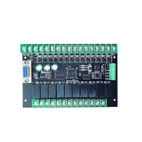 Fx2n 24mr Plc Controller With 14 Inputs 10 Relay Outputs 2 Analog Inputs Rs232 Rs485 Modbus