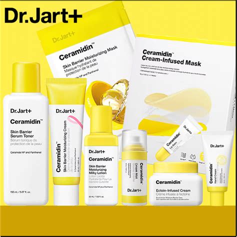 [DR.JART + ] Ceramidin skin barrier line moisturizing cream mist skin ...