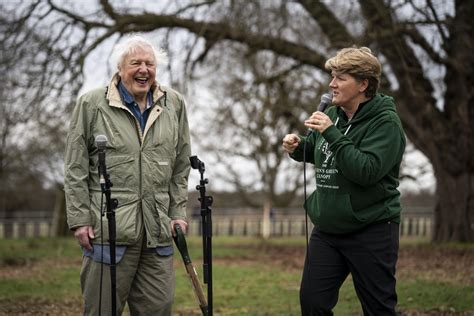 Sir David Attenborough Plants Tree To Open Woodland In Honour Of Late Queen