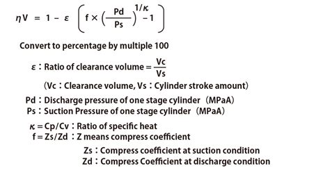 Compressor Volumetric Efficiency Formula At Jerry Saffold Blog