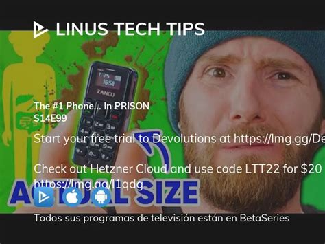 Ver Linus Tech Tips Temporada Episodio Streaming