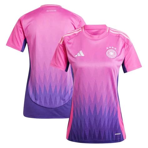 Camisa Alemanha Feminina Away 2024 Rosa
