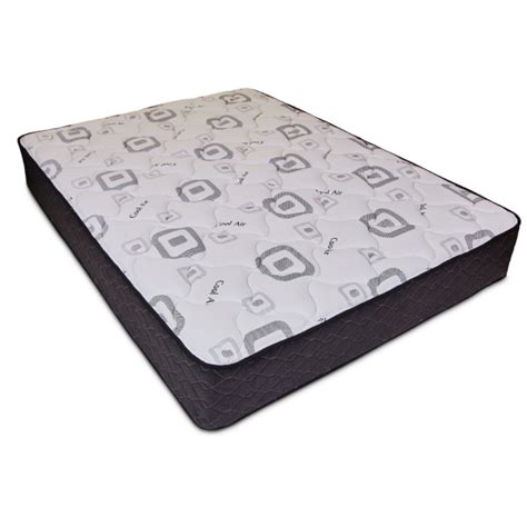 An Old Fashion Two Sided Innerspring Mattress With No Memory Foam