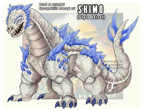 Darfrezillaarts Shimo Monsterverse Godzilla Series Godzilla X Kong The New Empire King
