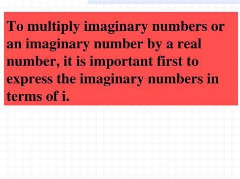 PPT Imaginary Complex Numbers PowerPoint Presentation Free Download ID 3046762