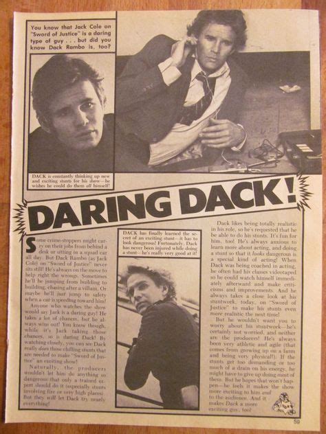 79 Dack And Dirk Rambo Aka Norman And Orman Ideas Dack Rambo