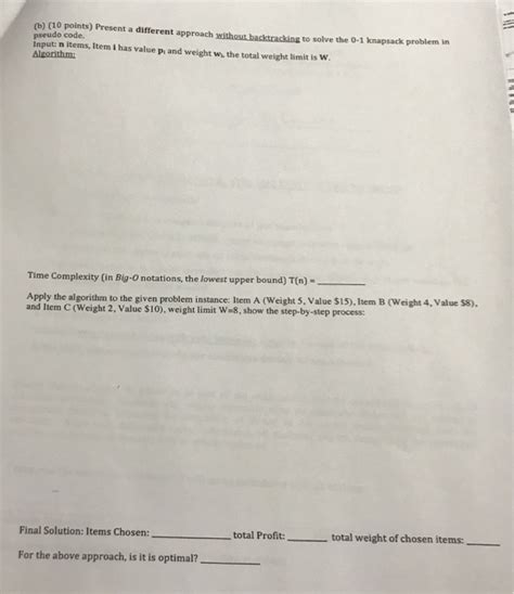 Solved Problem 3 Algorithm Application And Design0 1
