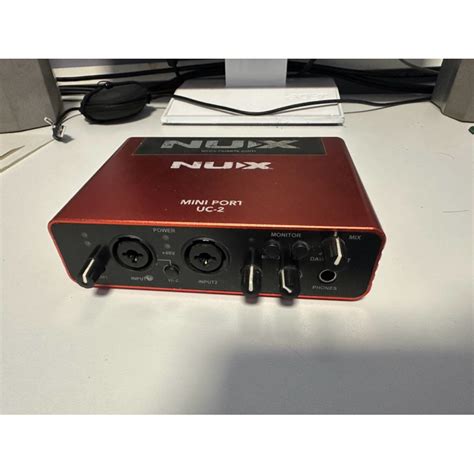 Nux Uc 2 Mini Port Usb Audio Interface ซาวด์การ์ด ออดิโออินเตอร์เฟส Shopee Thailand