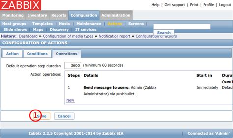 Push Notifications For Zabbix With Pushbullet Philippe Lewin