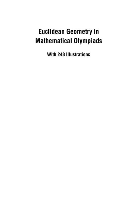 SOLUTION Evan Chen Euclidean Geometry Studypool