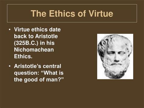 Ppt The Ethics Of Virtue Powerpoint Presentation Free Download Id