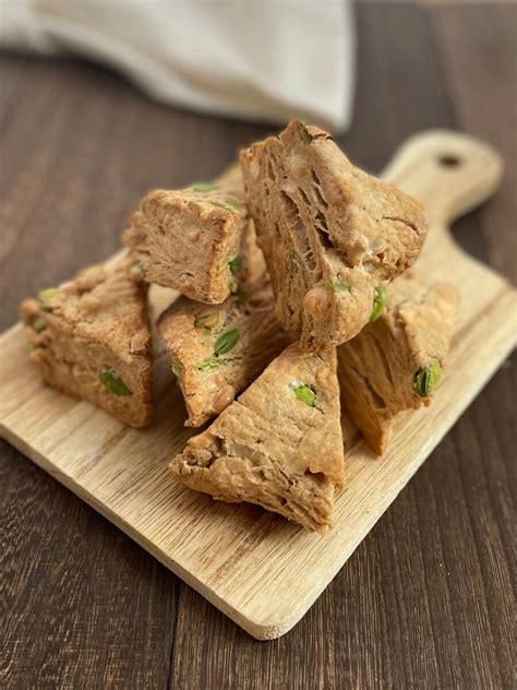 枝豆チーズの全粒粉スコーン【バター不使用】 レシピサイトnadia