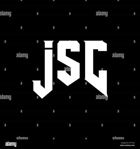 Jsc Letter Logo Design For Technology Company Jsc Logo Design Black