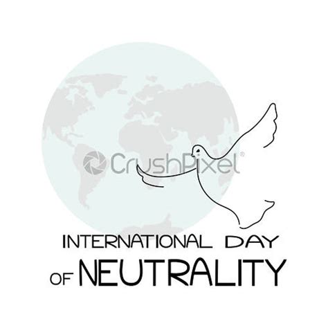 International Day Of Neutrality Schematic Representation Of The Planet