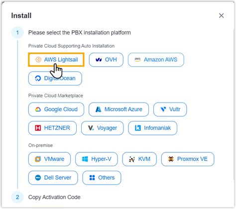 Install Yeastar P Series Software Edition On Aws Lightsail From Yeastar Partner Portal