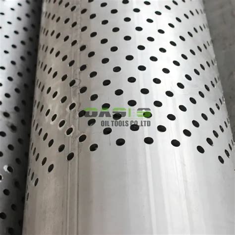 Perforated Pipe For Drainage Borehole Casing Perforated Flow Through