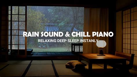Relaxing Sleep Music Rain Sounds Piano Melodies For Stress Relief