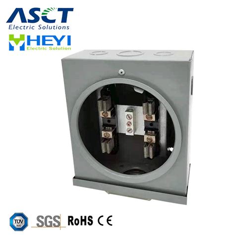 100a 240v Single Phase 3 Wire Meter Socket Meter Socket And Meter