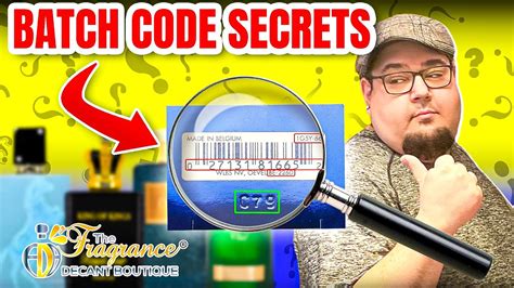 What A Batch Code Really Tells You Fragrance Batch Codes Explained