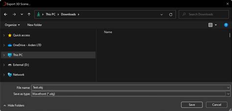 Import Export Issue No Settings With The Specified File Format Could Be Found Impact Cad