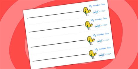Blank Number Line