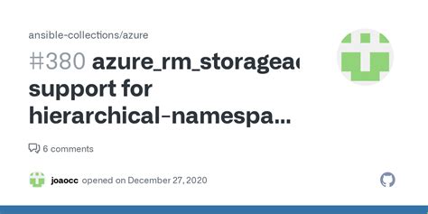 Azurermstorageaccount Support For Hierarchical Namespace Data Lake